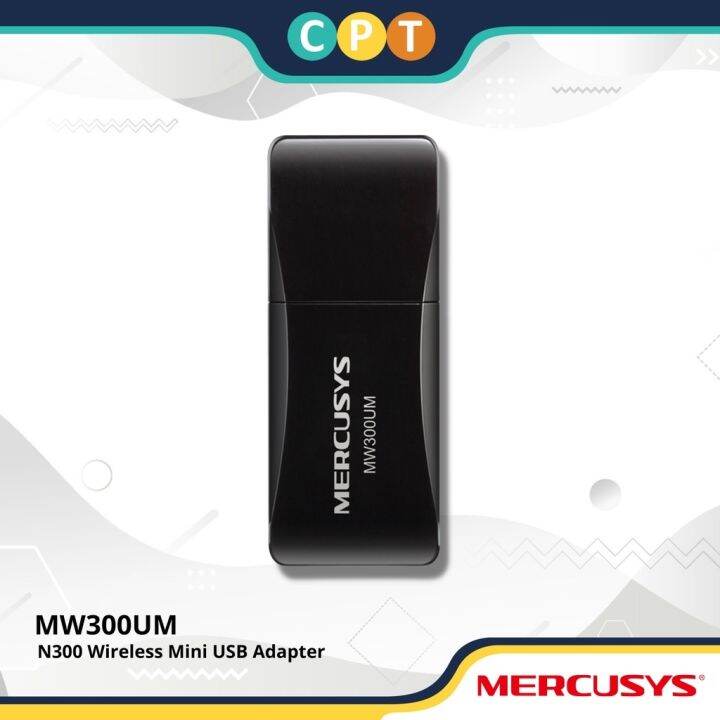 Mercusys MW300UM N300 Wireless Mini USB Adapter | Lazada PH
