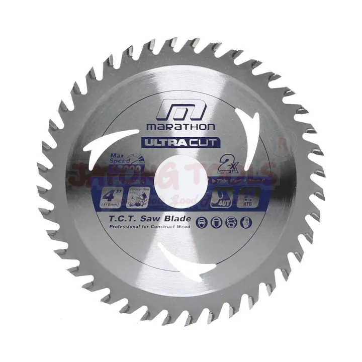MARATHON ULTRA ใบเลื่อยวงเดือน 4” ใบตัดไม้ 4” ใบวงเดือน ใบตัดไม้ 4 นิ้ว ใบตัดไม้ 4” (110 MM) X ...
