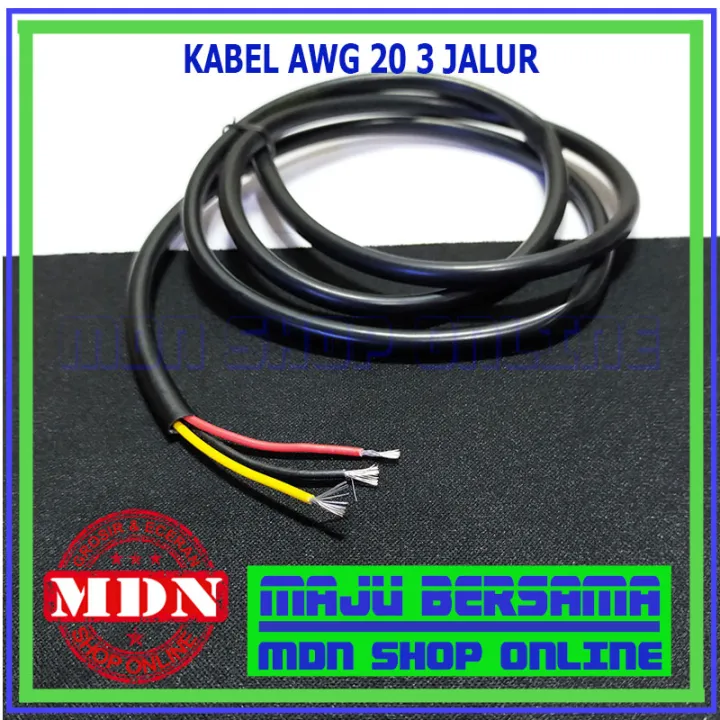 Kabel AWG 20 3 Jalur Original | Lazada Indonesia