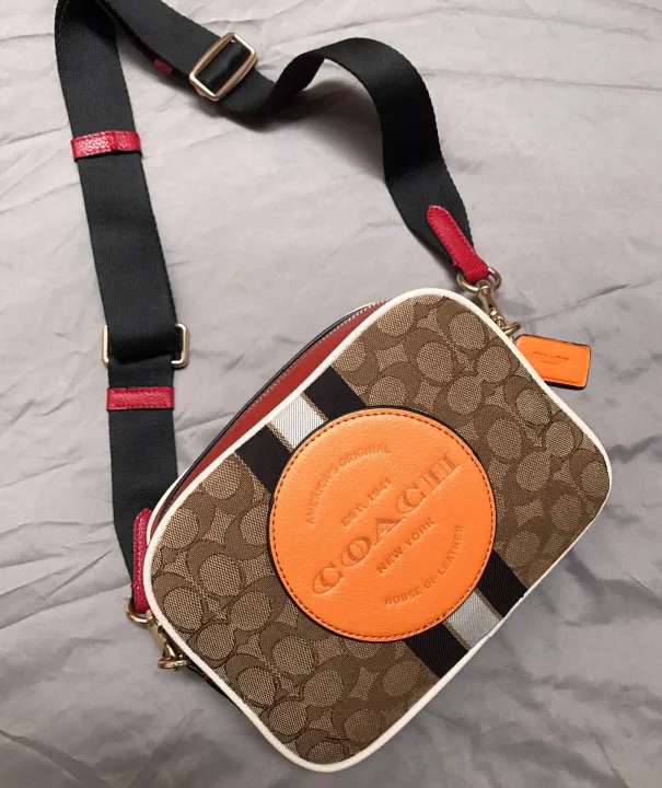 Sale! Dempsey Camera Sling/Cross-body Bag in Signature Jacquard with ...