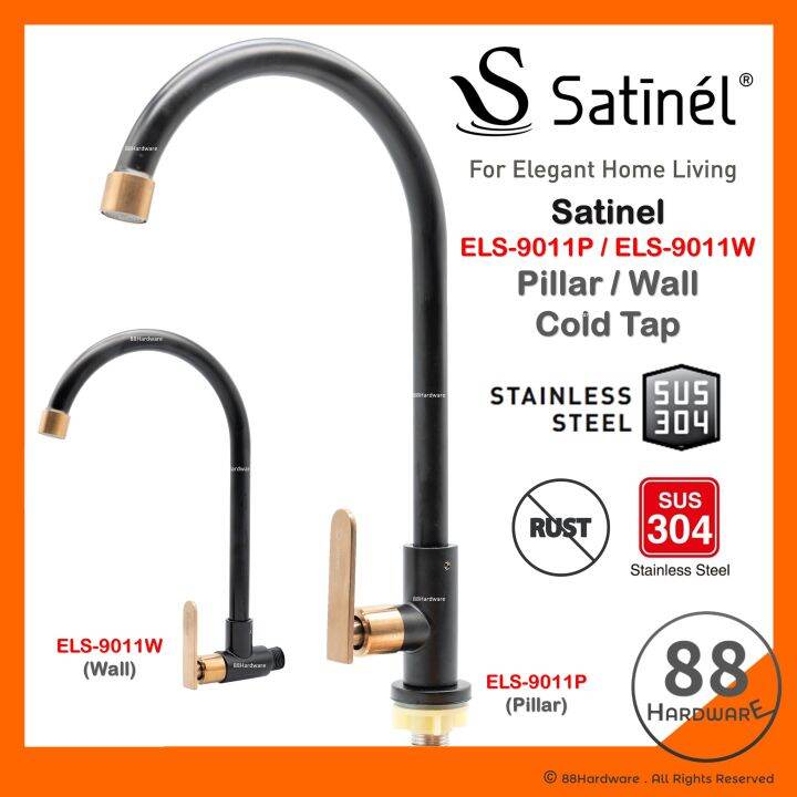 Satinel Stainless Steel SUS304 black paip sinki /paip sinki dapur ...