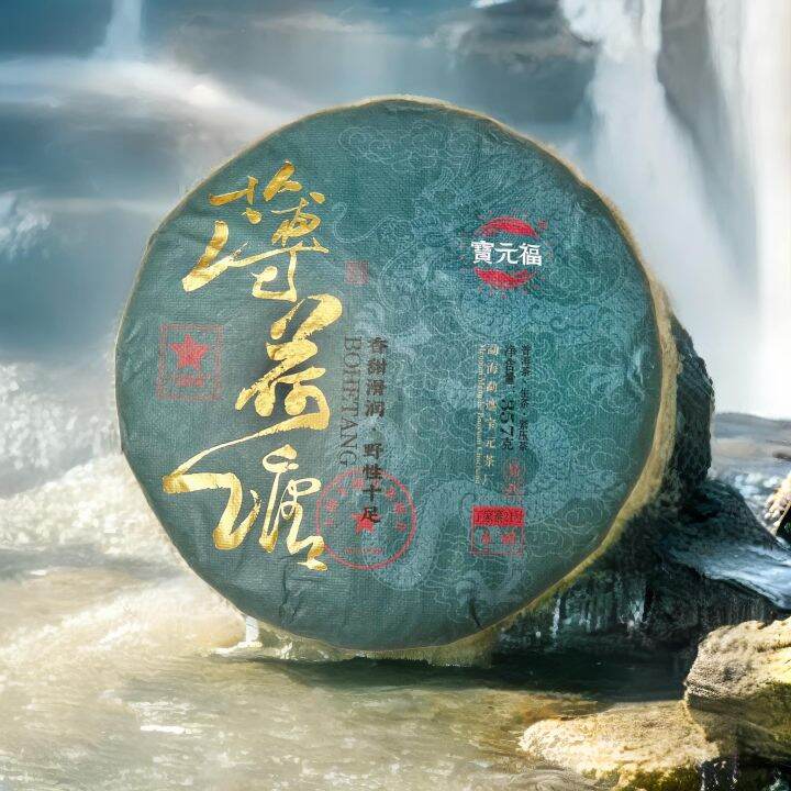 ชาผู่เอ๋อร์ดิบ Master's Selection: Bohetang ปี 2022【2022薄荷塘普洱生茶大师精选357g ...