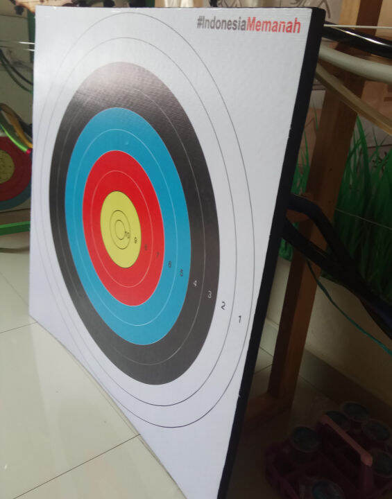 BANTALAN TARGET PANAHAN UKURAN 100X100X2 cm FULL EVA FOAM ORIGINAL ...