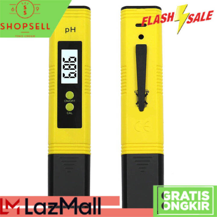 Alat Ukur Uji PH Meter Digital Air Minum Akuarium Tester / Pengitung ...