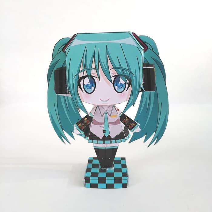 Template Papercraft Figure Vocaloid Hatsune Miku | Lazada Indonesia