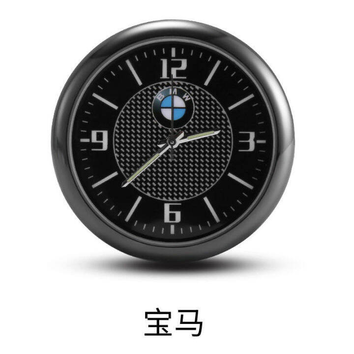นาฬิการถยนต์มินิเรืองแสงรถยนต์,นาฬิกาดิจิทัลแบบติดภายในสำหรับ BMW E46 E39 E38 E90 E60 E36 F30 ...
