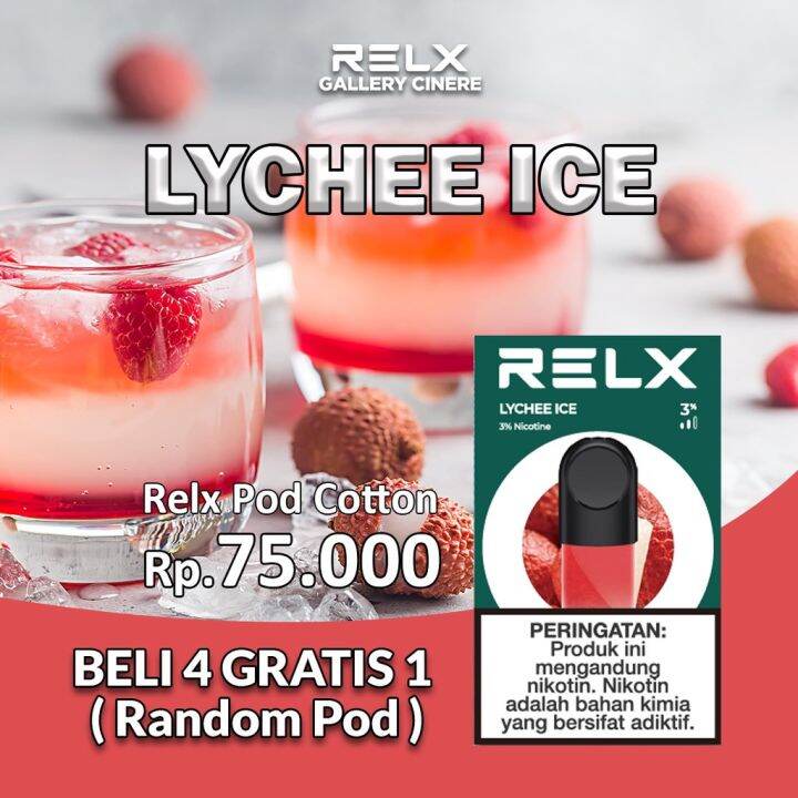 Relx Pod Lychee Ice / Leci | Lazada PH