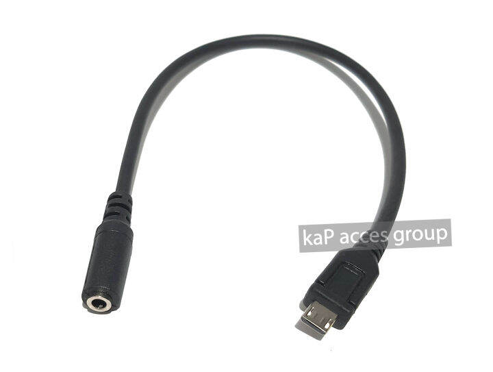 สายไมโคร USB ความยาว 30ซม. Micro USB /Micro 5 pin/ Micro jack 3.5mm ตัว ...