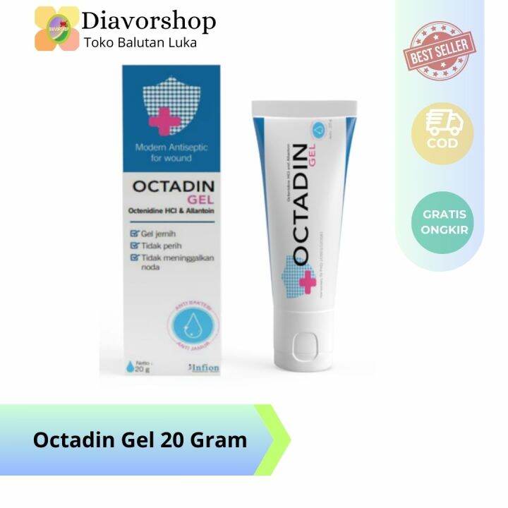 OCTADIN Gel 20gr - Antiseptik Perawatan Kulit & Mencegah Infeksi Luka ...