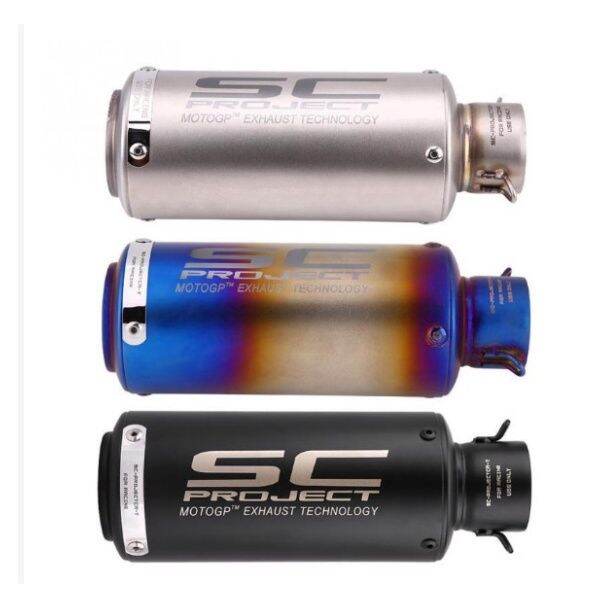 sc project tailpipe tail pipe stainless motorbike exhaust rear pipe ...
