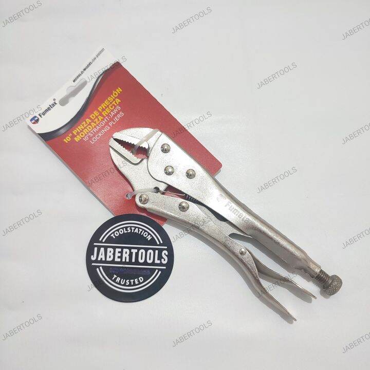 JABERTOOLS - Tang Buaya Lurus 10 Inch / Tang Jepit 10 Inch / FUMETAX ...