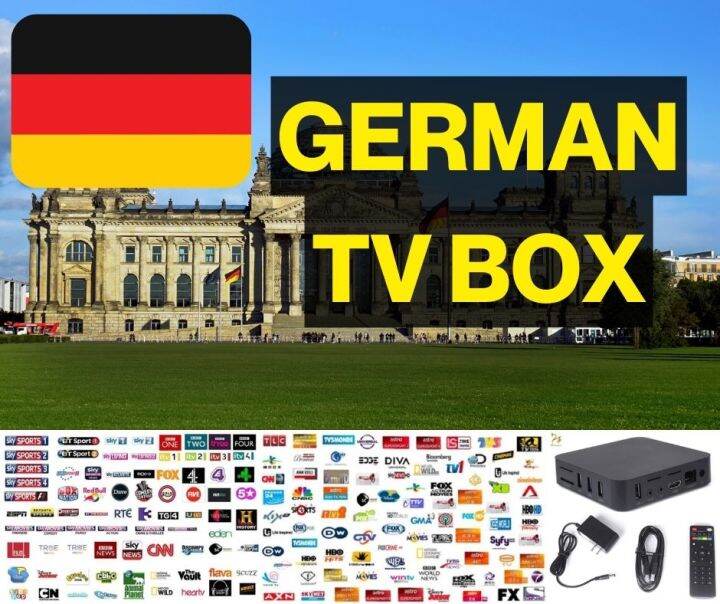 GERMAN TV BOX yearly box. กล่องรับชมทีวี ช่อง DE กล่องรายปี เป็นกล่อง ...