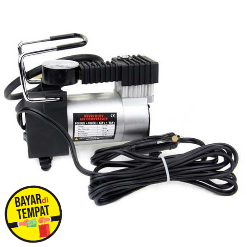 MINI HEAVY DUTY AIR COMPRESSOR DC 12V 150 PSI / Kompresor Angin Mini ...