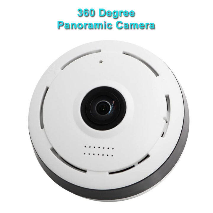 360 Wide Angle Fisheye Wifi Mini Camera Wireless 1080P VR Panoramic IP ...
