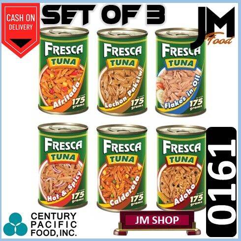 JM FG-0161 | JM Foods | Fresca Tuna Flakes 175g | Afritada | Caldereta ...