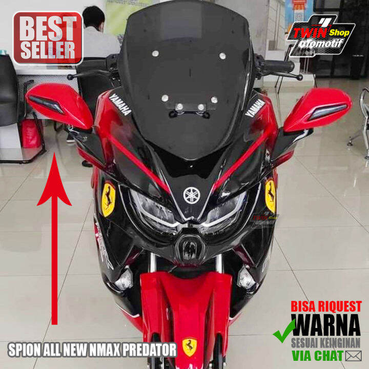 SPION ALL NEW NMAX PREDATOR 1 SET, SPION NMAX, SPION LIPAT NMAX MERAH ...