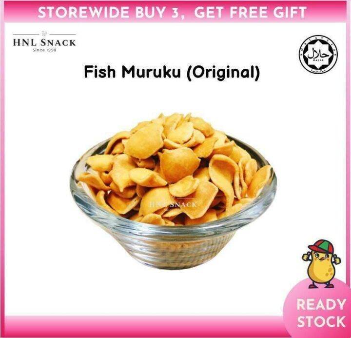 H&L Muruku Ikan / Fish Muruku [500g/1kg] | Lazada