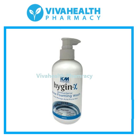 ICM Hygin X ACNE foaming Wash 200mL | Lazada Singapore