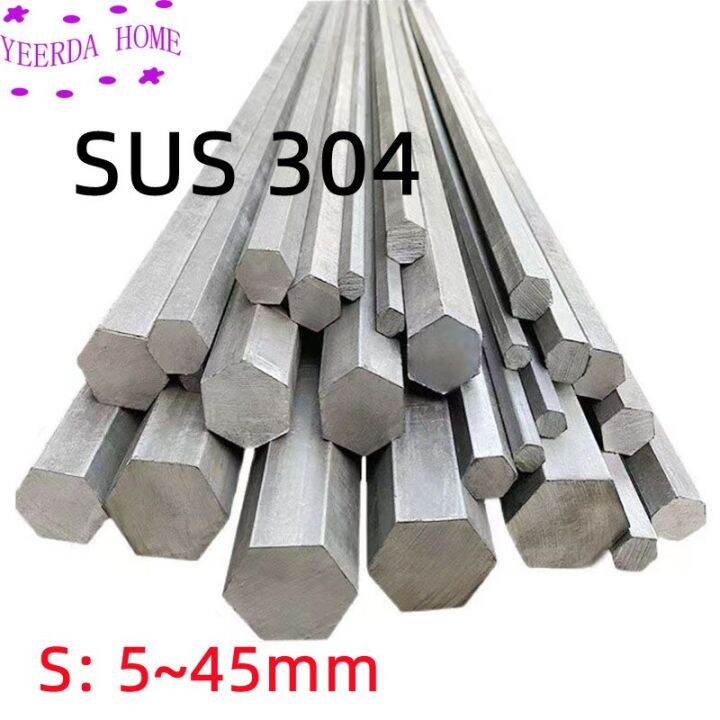 S 5~45mm hexagonal 304 stainless steel bar,hexagon SUS 304 rod Hex Rod Bar Shaft customized ...