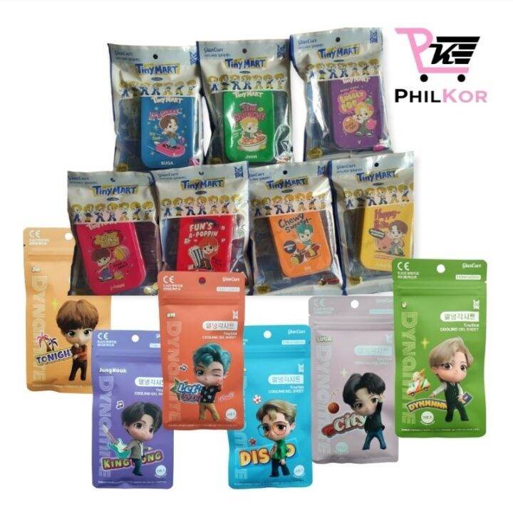 Glancure BTS TinyTan Bandage/Band aid / Cooling Gel Sheet | Lazada PH