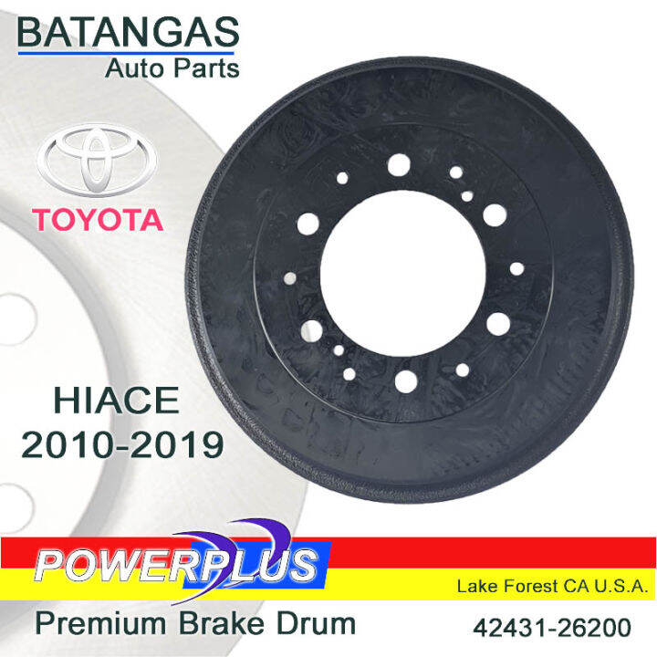 Brake Drum Toyota HIACE 2010-2019 OEM No. 42431-26200 | Lazada PH