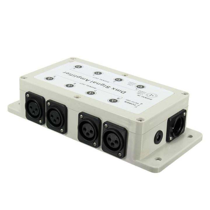 DC12-24V LED Controller DMX 8 Channel Output DMX512 Signal Amplifier ... DC12-24V LED Controller DMX 8 Channel Output DMX512 Signal Amplifier ...