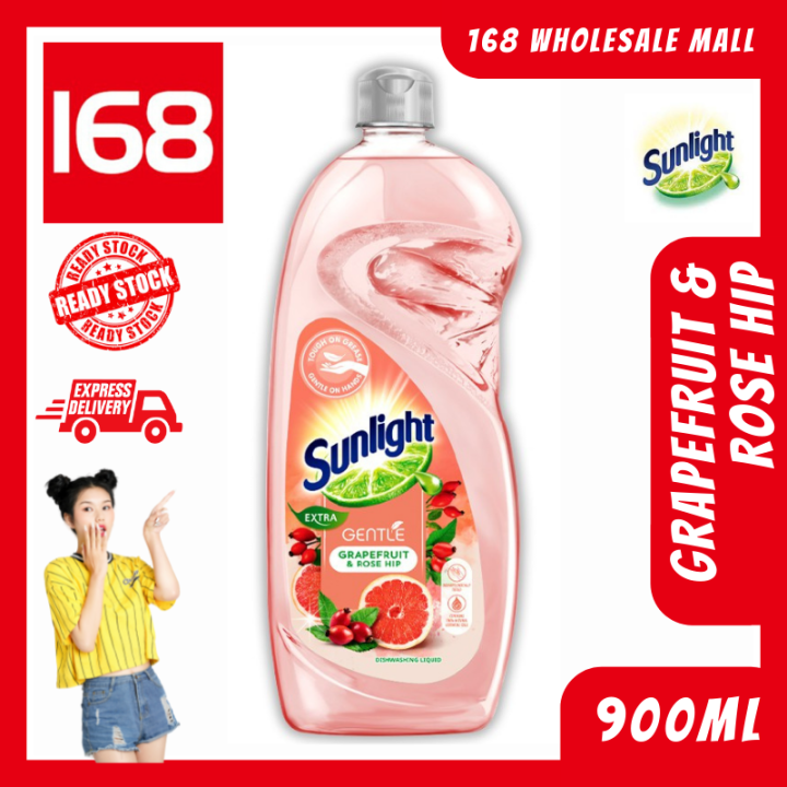 Sunlight Extra Dishwashing Liquid Gentle ( Grapefruit & Rose Hip ...