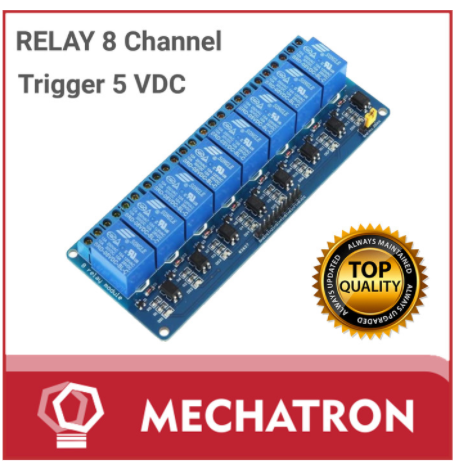 High Quality Relay 8 Channel Ch 5V 220V AC Module optocoupler | Lazada ...