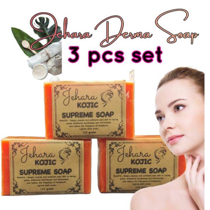 JEHARA DERMA SOAP - KOJIC SOAP - PREMIUM KOJIC SOAP - DERMA SOAP ...