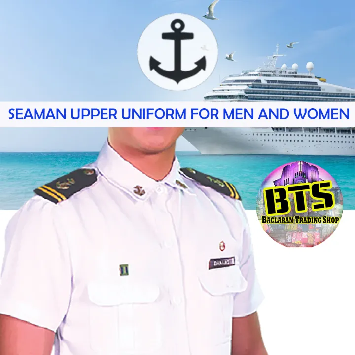 MARITIME SEAMAN SHORT SLEEVE FOR MEN AND WOMEN HIGH QUALITY UNIFORM ...