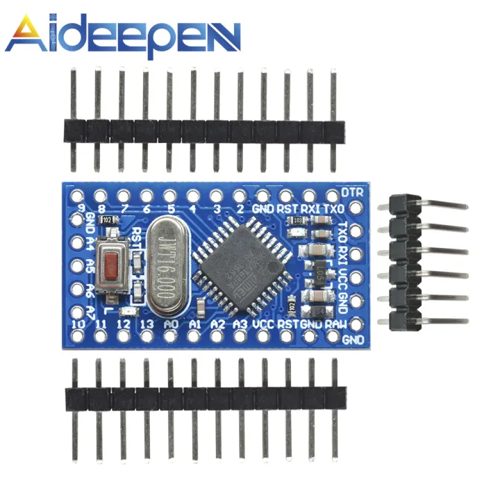 Original Aideepen 5V 16M Pro Mini Atmega168 Compatible Nano for Arduino ...