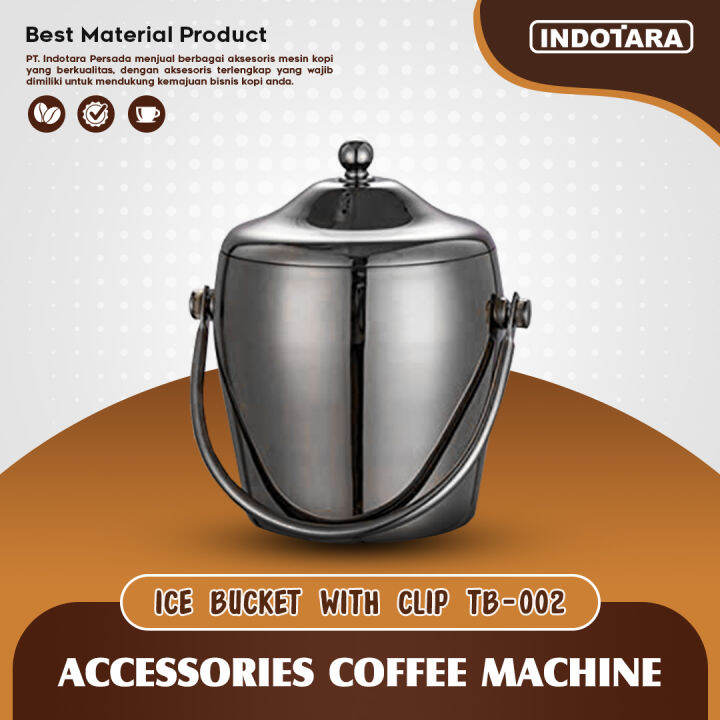 Wadah Es Batu / Ice Bucket With Clip - TB002 | Lazada Indonesia