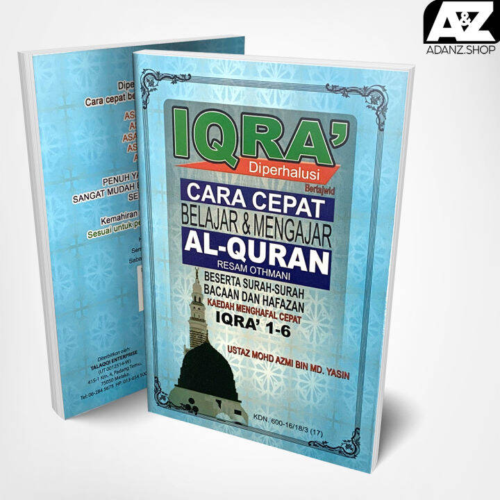Iqra' Diperhalusi Bertajwid - Cara Cepat Belajar & Mengajar Al-Quran ...