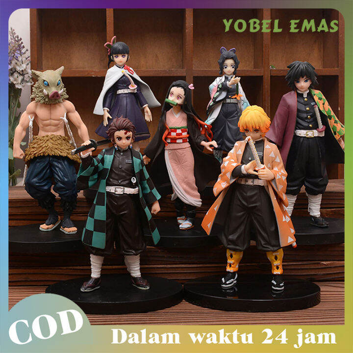 Action Figure Demon Slayer Kimetsu No Yaiba Tanjiro Action Figure ...