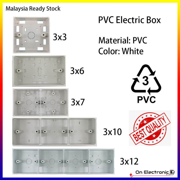 Mounting Box Internal Box/ Electrical Box/ Wall Mount/ Surface Box/ PVC ...