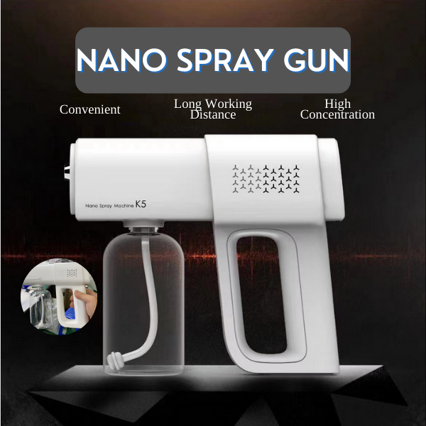 AMK Spray Gun New Model K5 Handheld Wireless Portable Rechargeable ...