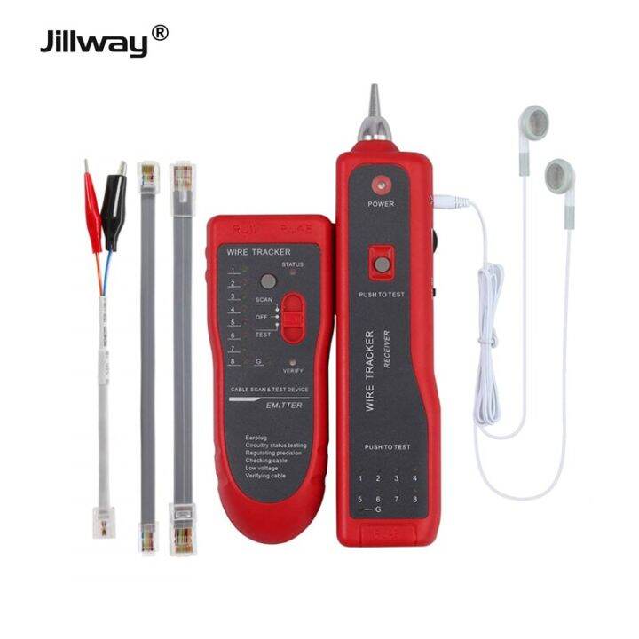 Jillway Wire Tracker Network Cable Detector RJ45 RJ11 Tester For ...
