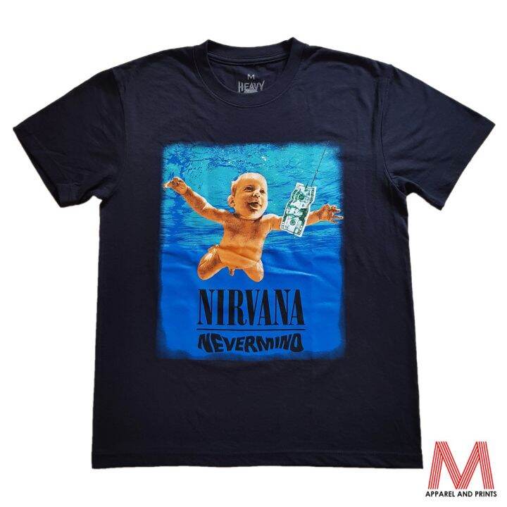 Nirvana Nevermind Rockband Rock Band T-Shirt | Lazada PH