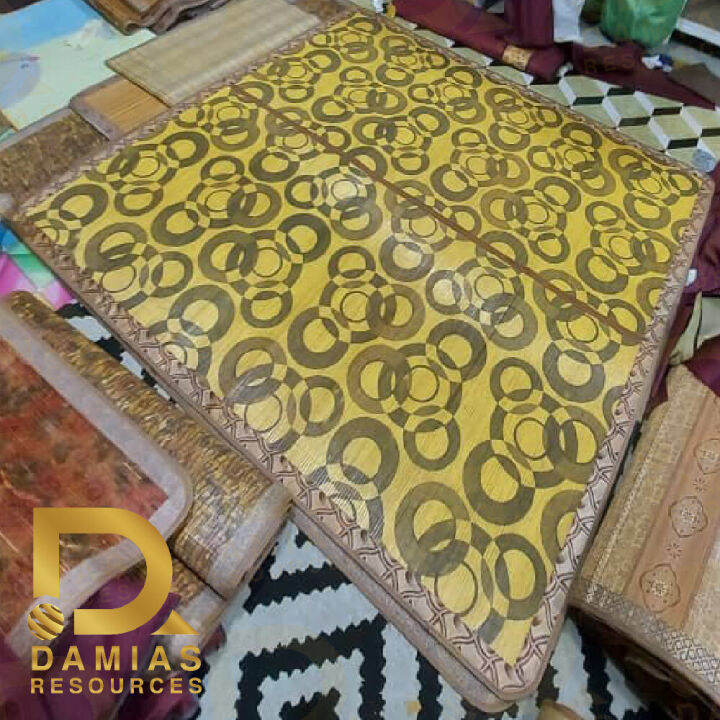 Karpet Tikar Buluh Abstrak UKURAN TIKAR BULUH: (190 CM X 180 CM ) | Lazada