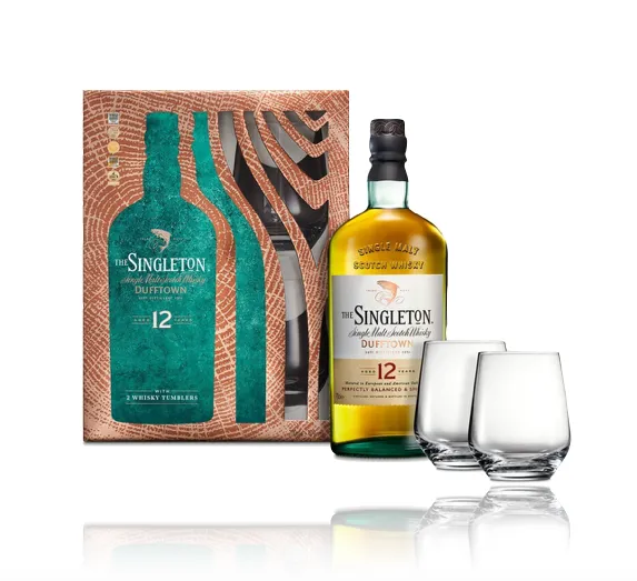 THE SINGLETON OF DUFFTOWN 12 YEAR OLD - 2 GLASS PACK | Lazada PH