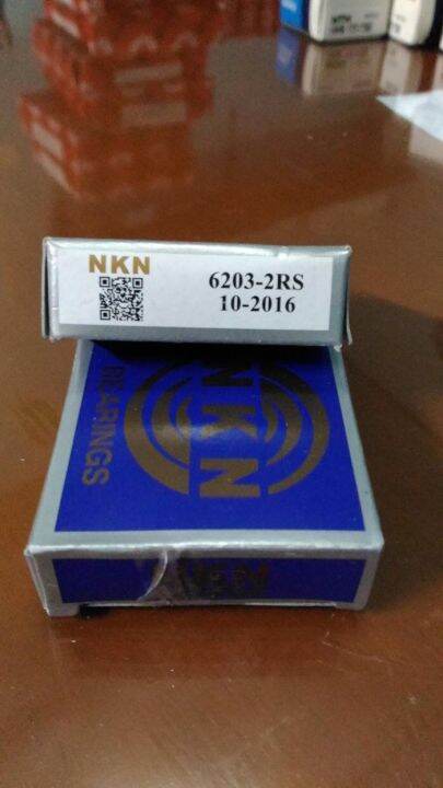 BALL BEARING 6203 2RS NKN 6203 LLU | Lazada Indonesia