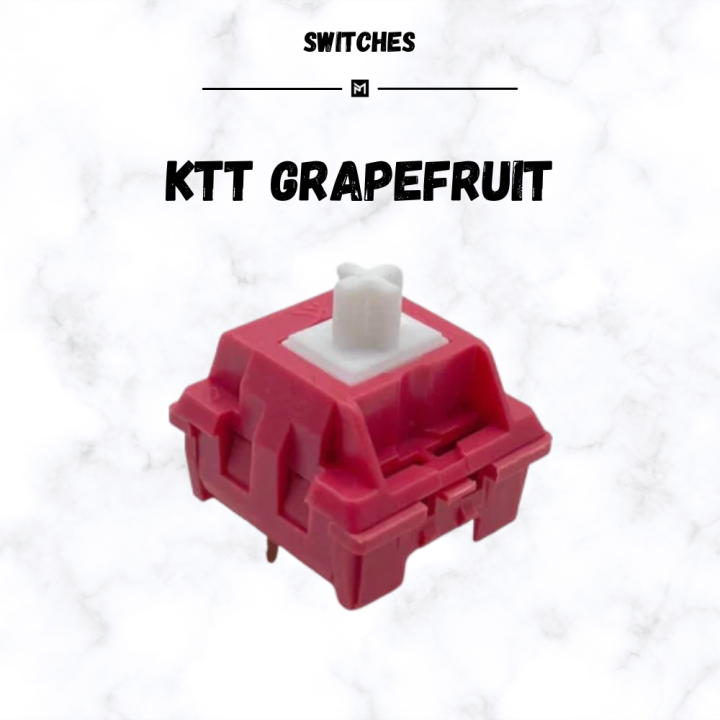 KTT Grapefruit | Linear Switch | PCMOD x KEYMOD | Lazada