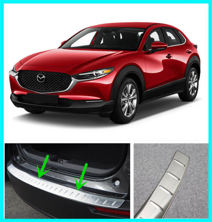 MAZDA CX30(CX-30) 2020 Rear Bumper Guard Trunk Protector Stainless ...