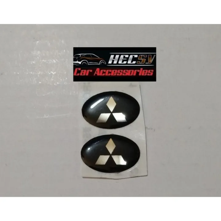Mitsubishi Alarm Logo Emblem Pajero Adventure Galant Mirage G4 Lancer ...