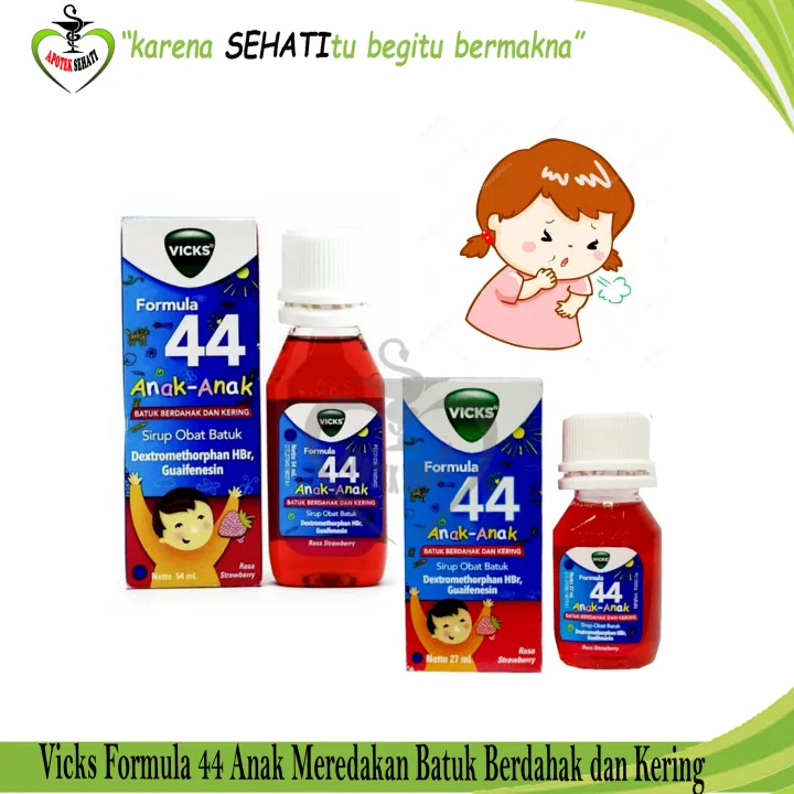 Vicks Formula 44 Anak Sirup Obat Batuk Pilek Anak | Lazada Indonesia