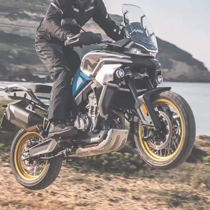 สำหรับ CFMOTO 800MT 800mt รถจักรยานยนต์หม้อน้ำปกสแตนเลสกระจังยามถังน้ำหม้อน้ำหมวกป้องกันสุทธิ ...