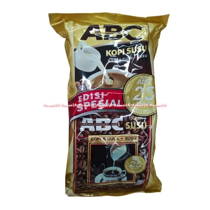 Kopi ABC Susu Kopi Isi 10sachet Kopi gula yang khas dan krimer nabati ...