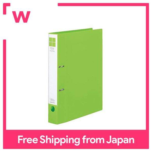 KOKUYO D Ring File Gaya Halus A4 2 Lubang 300 Lembar Fu-UDS430YG Kuning Hijau | Lazada Indonesia