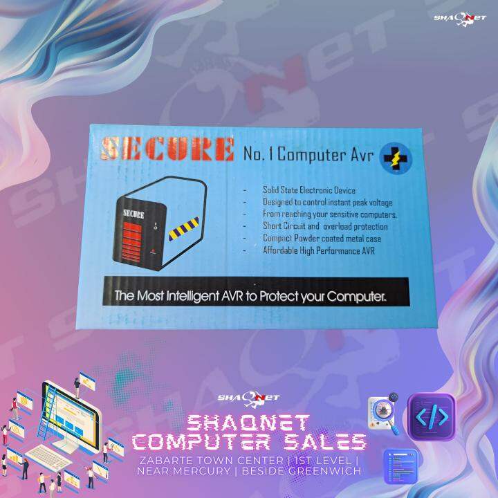 SECURE Automatic Voltage Regulator | AVR | 220 Volts | Surge Protection ...