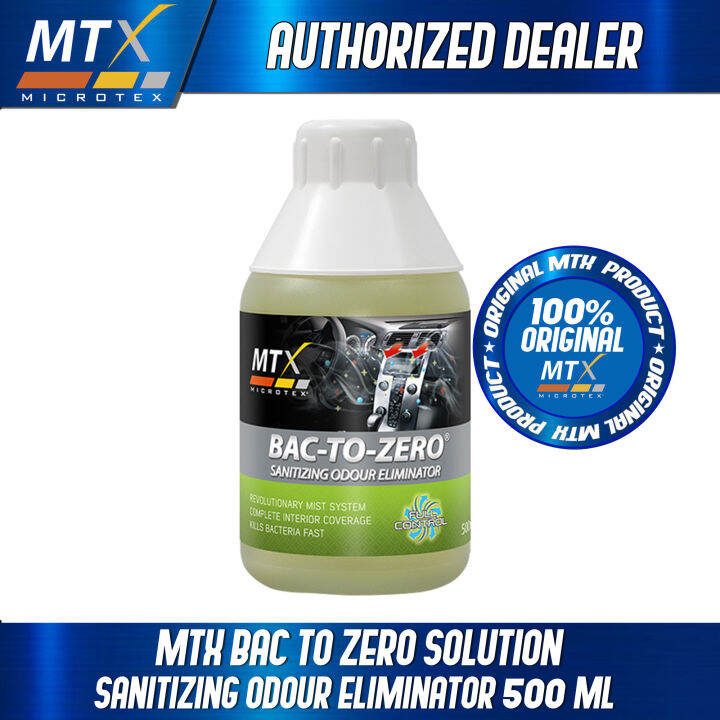 MTX Bac to Zero Solution 500mL | Sanitizing Odour Eliminator | Lazada PH